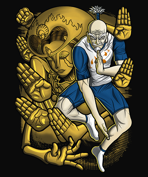 Camiseta unisex Hunter × Hunter Isaac Netero - Mandragora Store