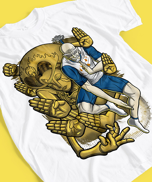 Camiseta unisex Hunter × Hunter Isaac Netero - Mandragora Store